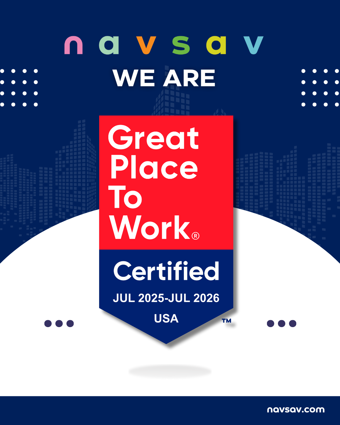 NavSav Insurance Earns 2025 Great Place to Work Certification - The ...