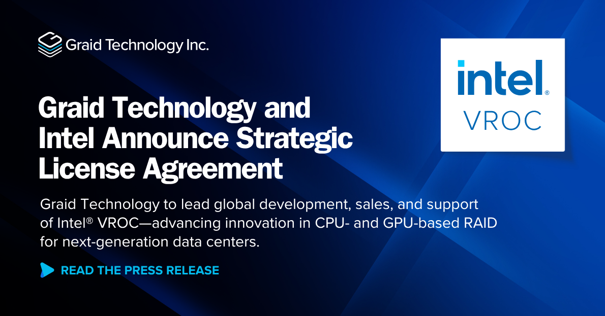 Graid Technology Announces Strategic License Agreement With Intel ...